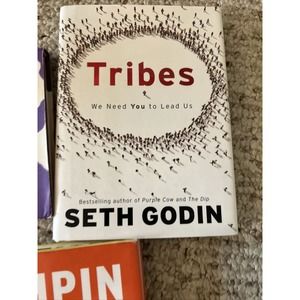 Accents | 6 X Seth Godin Books Tribes Purple Cow The Dip Linchpin ...